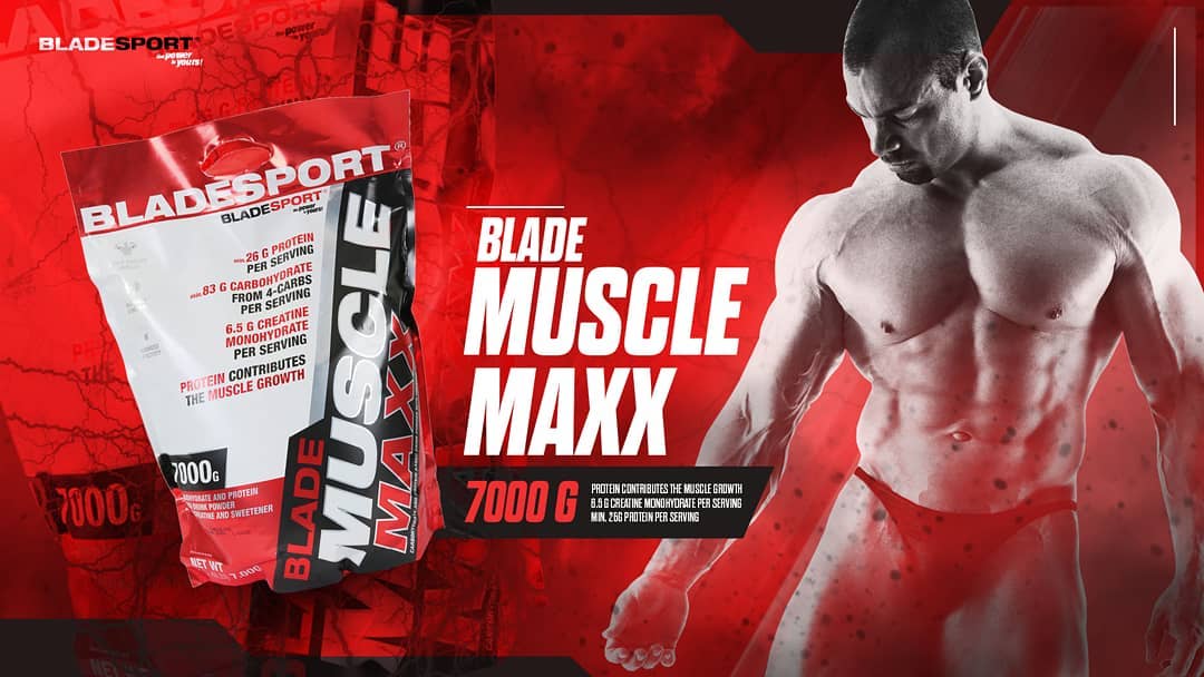 Sữa tăng cân tăng cơ BLADE Muscle Maxx 7000g